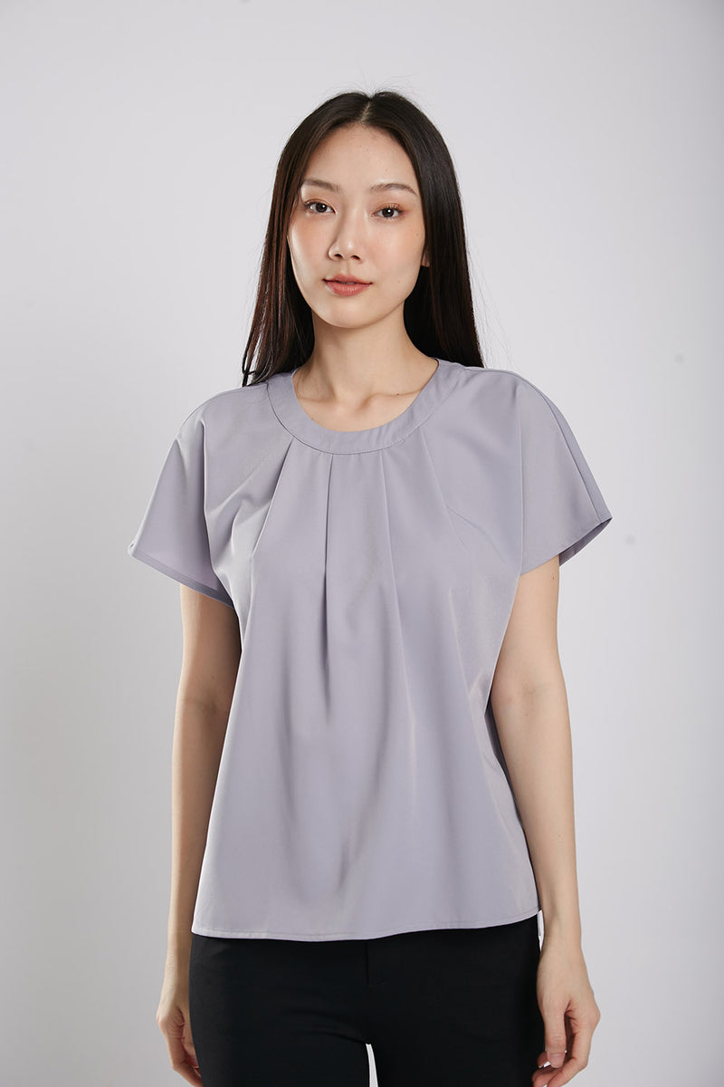 Ashanti Basic Top in Grey – JULY Fashion